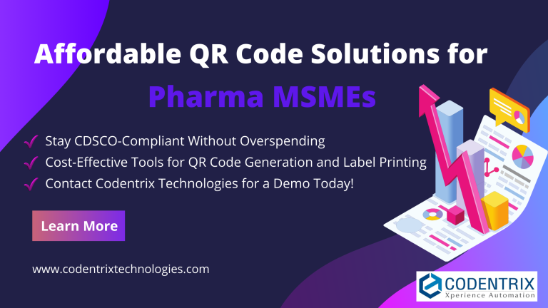 Affordable QR Code Solutions for Pharma MSMEs: Ensure CDSCO Compliance ...